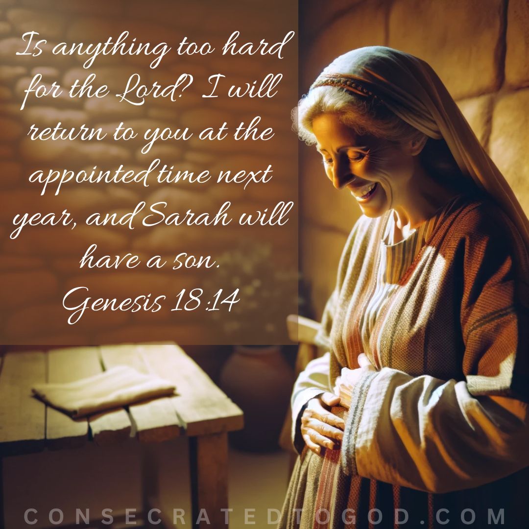 Sarah: Control, Patience, and Timing | CONSECRATED TO GOD