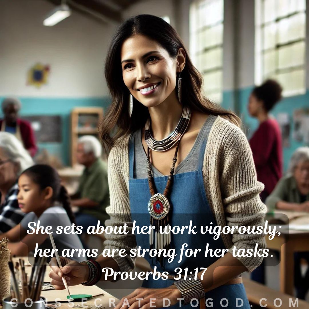 The Proverbs 31 Woman: Hardworking | CONSECRATED TO GOD