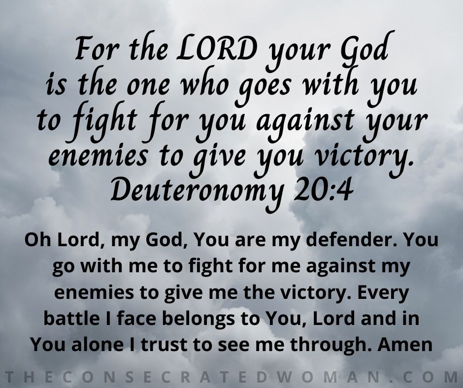 God is My Defender | CONSECRATED TO GOD