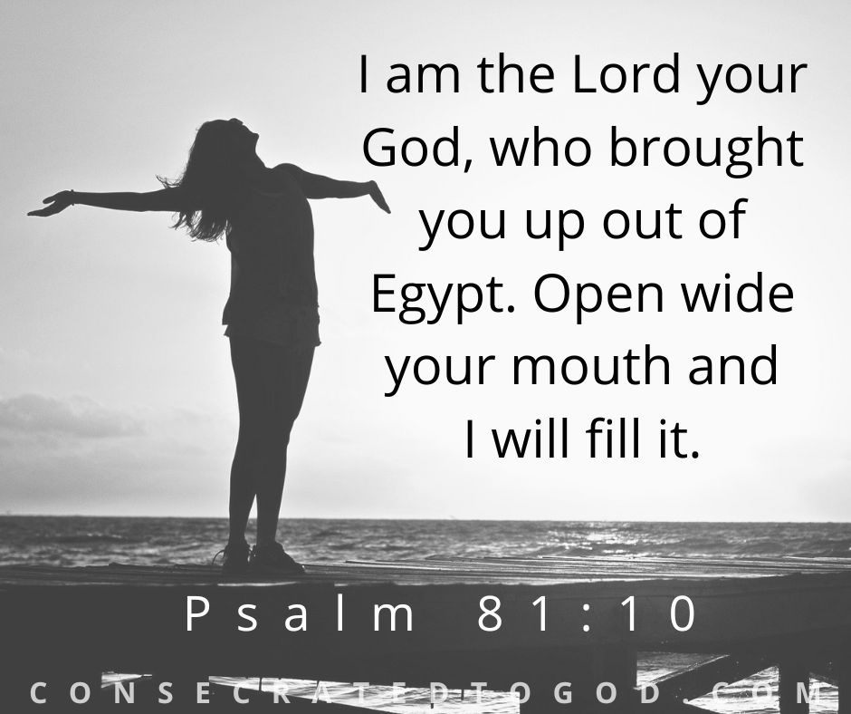 Receive Your Blessing | CONSECRATED TO GOD