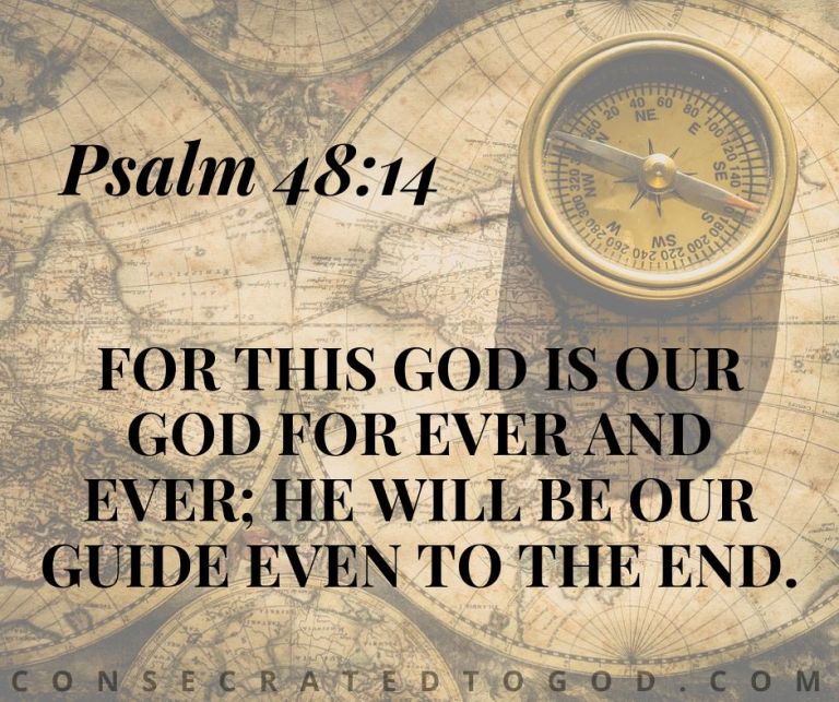 Let God Guide You | CONSECRATED TO GOD