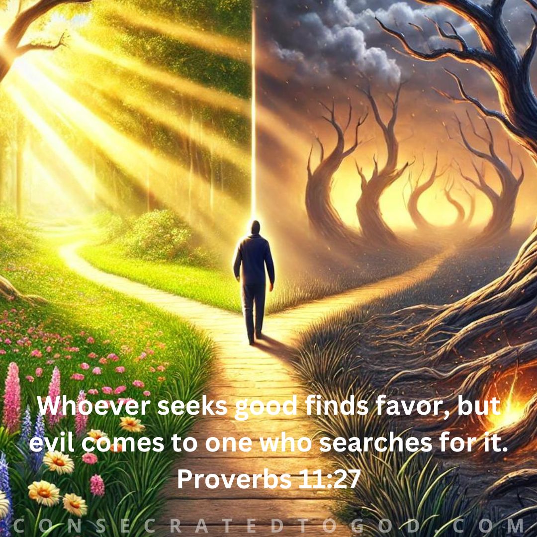 Finding the Good | CONSECRATED TO GOD