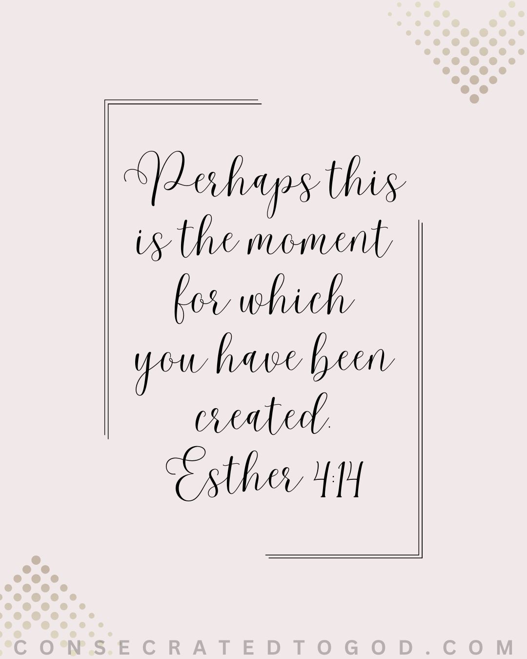 Born for This | CONSECRATED TO GOD