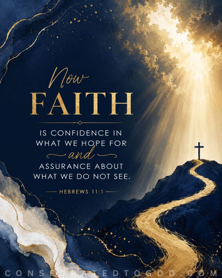 Faith | CONSECRATED TO GOD