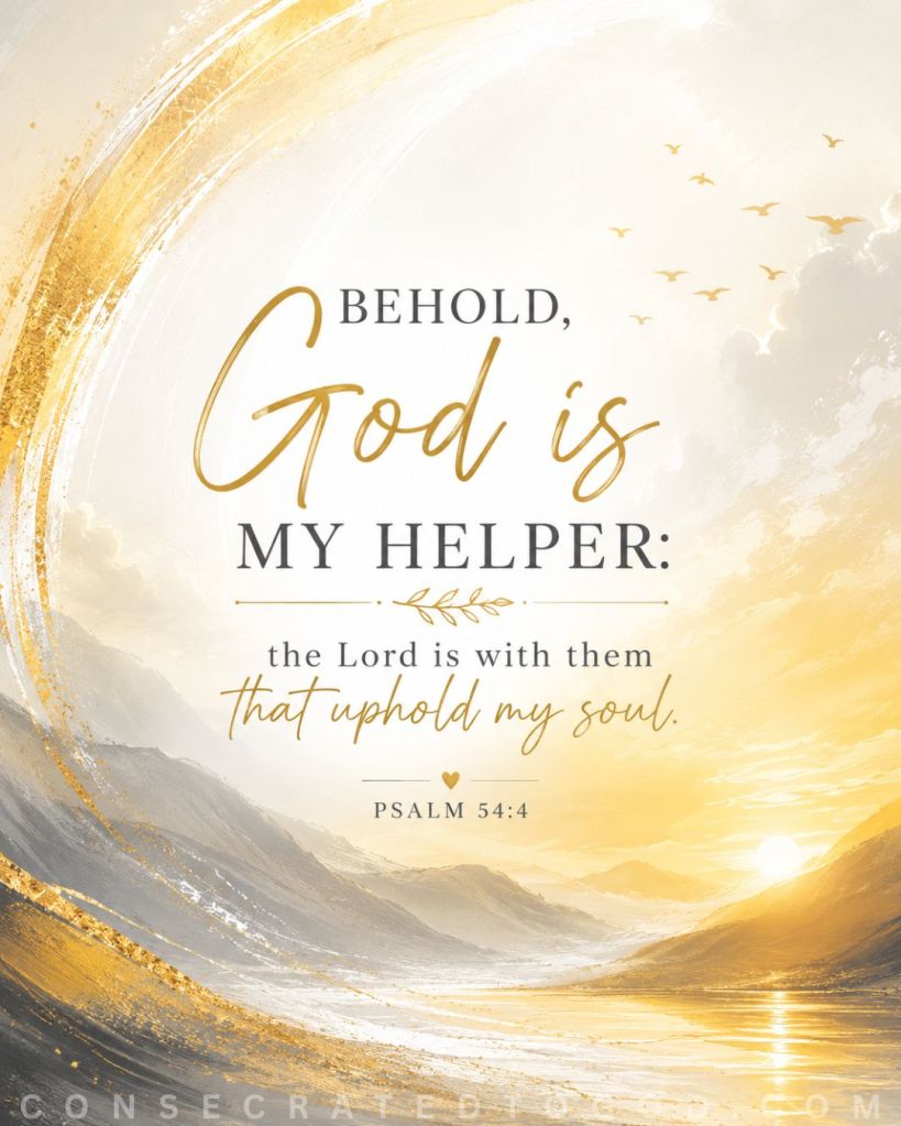 God is My Helper | CONSECRATED TO GOD